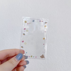 KPOP Photocard Frame Kpop Photocard, Clear Photocard, Photocard Binder ...