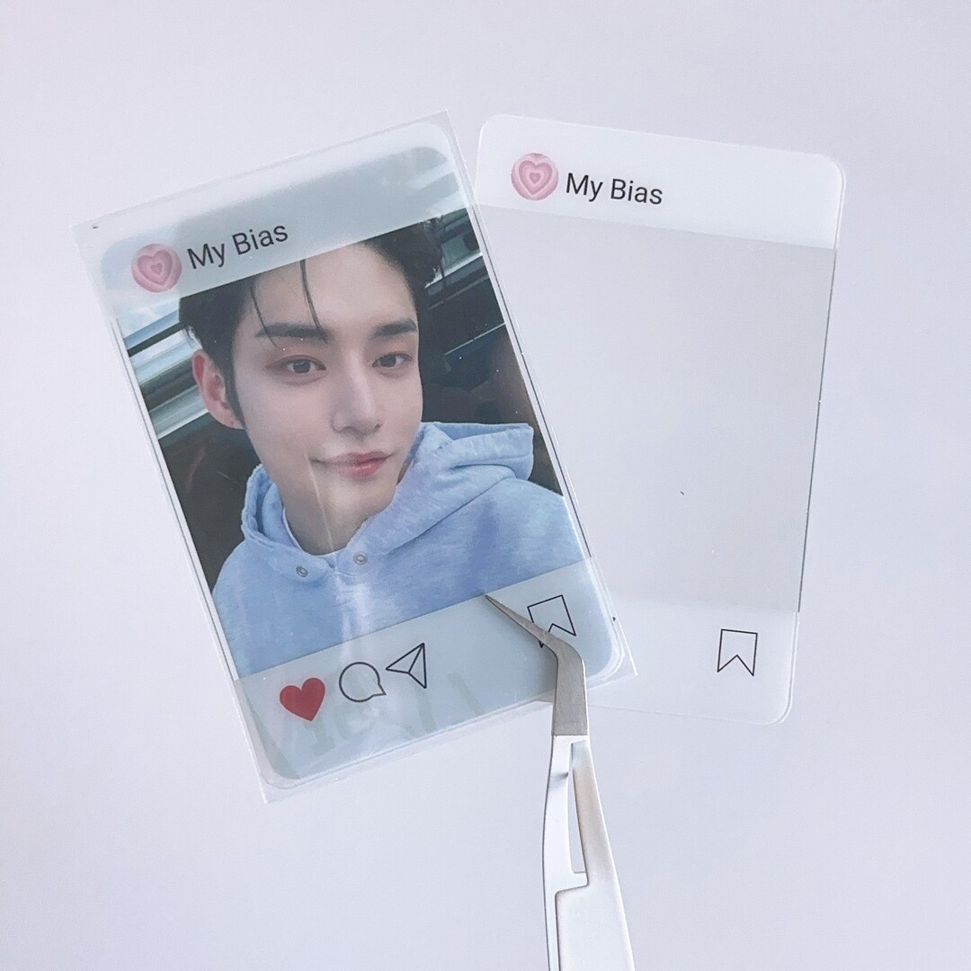 KPOP Photocard Frame Kpop Photocard Clear Photocard - Etsy Australia