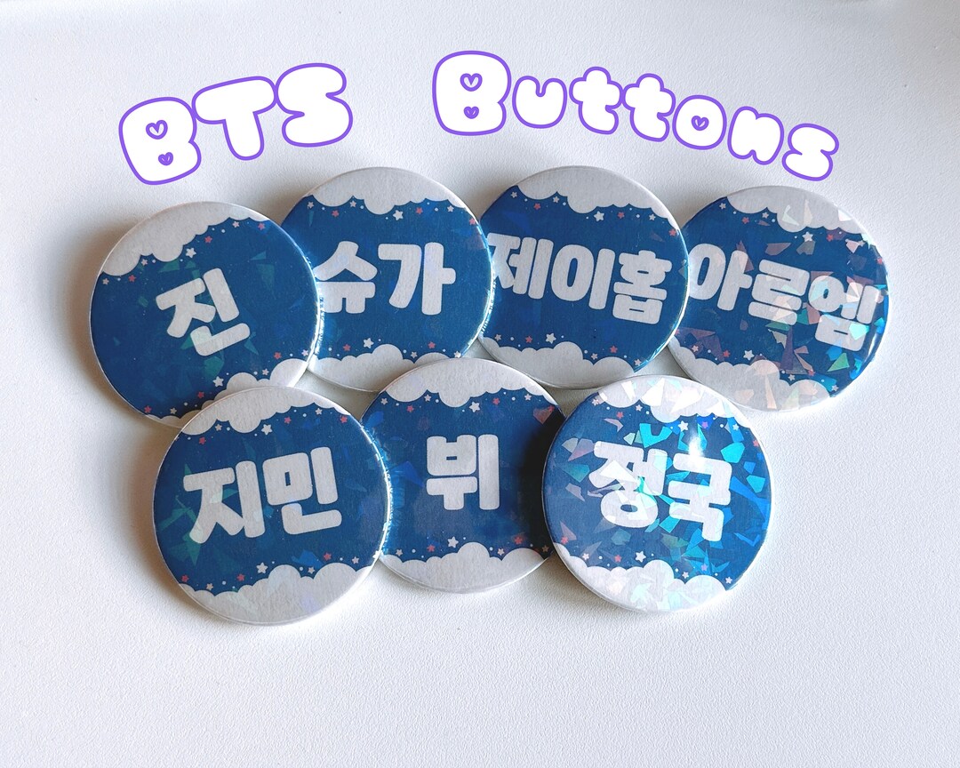 Bangtan Bias Buttons | Kpop Buttons, Bts Buttons, Bts Bias Button ...