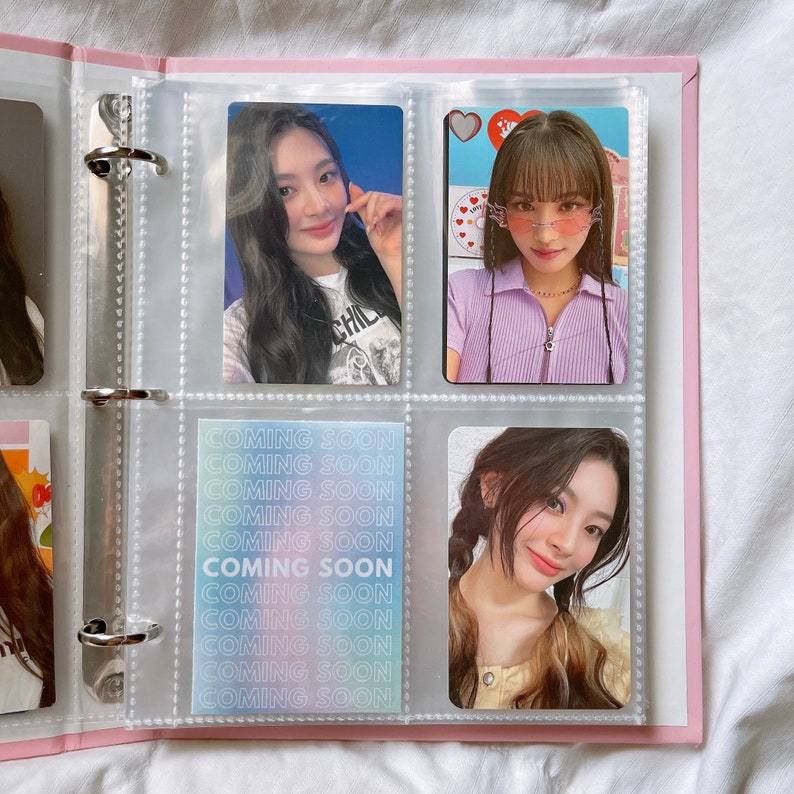 DIGITAL DOWNLOAD Kpop Photocard Binder Place Holders - Etsy