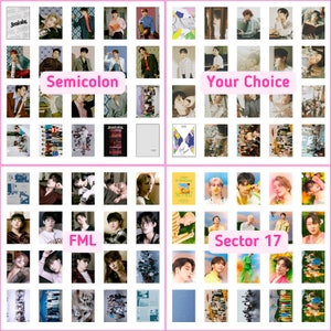 Seventeen Mini Album Keychain Seventeen Photocards Seventeen Binder ...