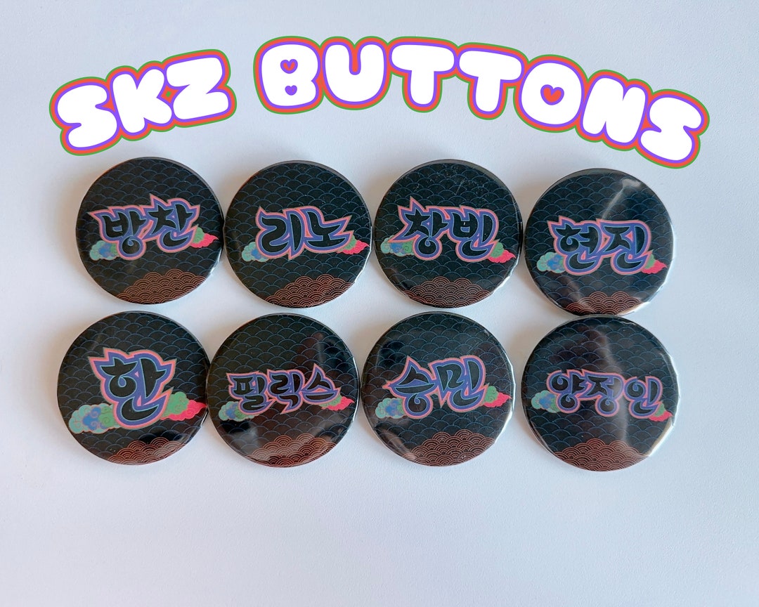 Stray Kids Bias Buttons Stray Kids Button Bang Chan Button - Etsy