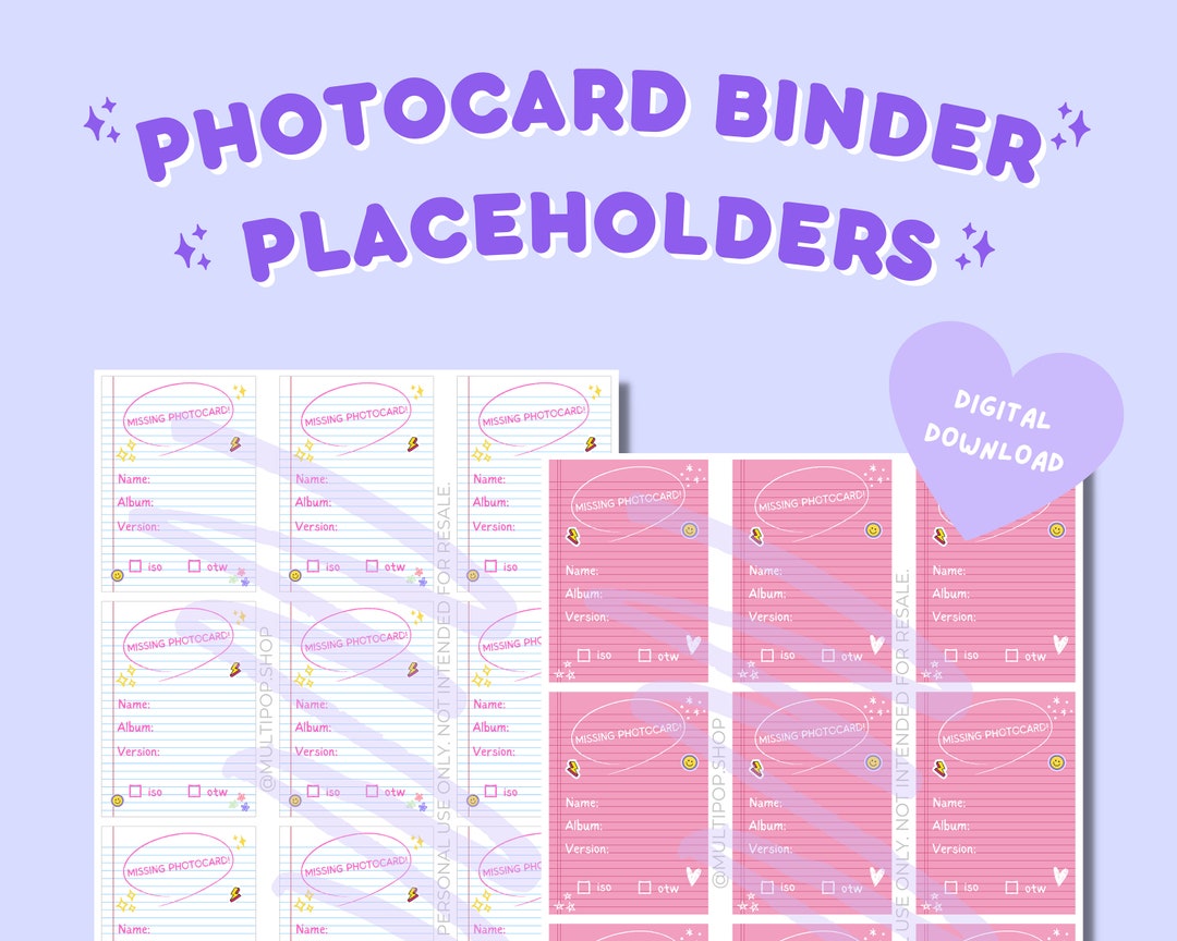 digital-download-kpop-photocard-binder-place-holders-etsy