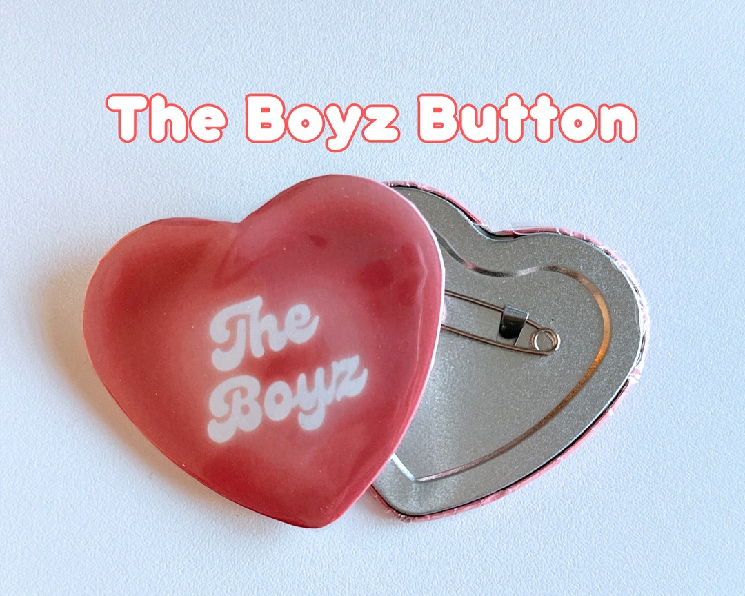 The Boyz Heart Buttons the Boyz Button, Kpop Buttons, Tbz Button, the ...