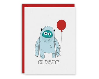 Yeti Birthday Party | Etsy