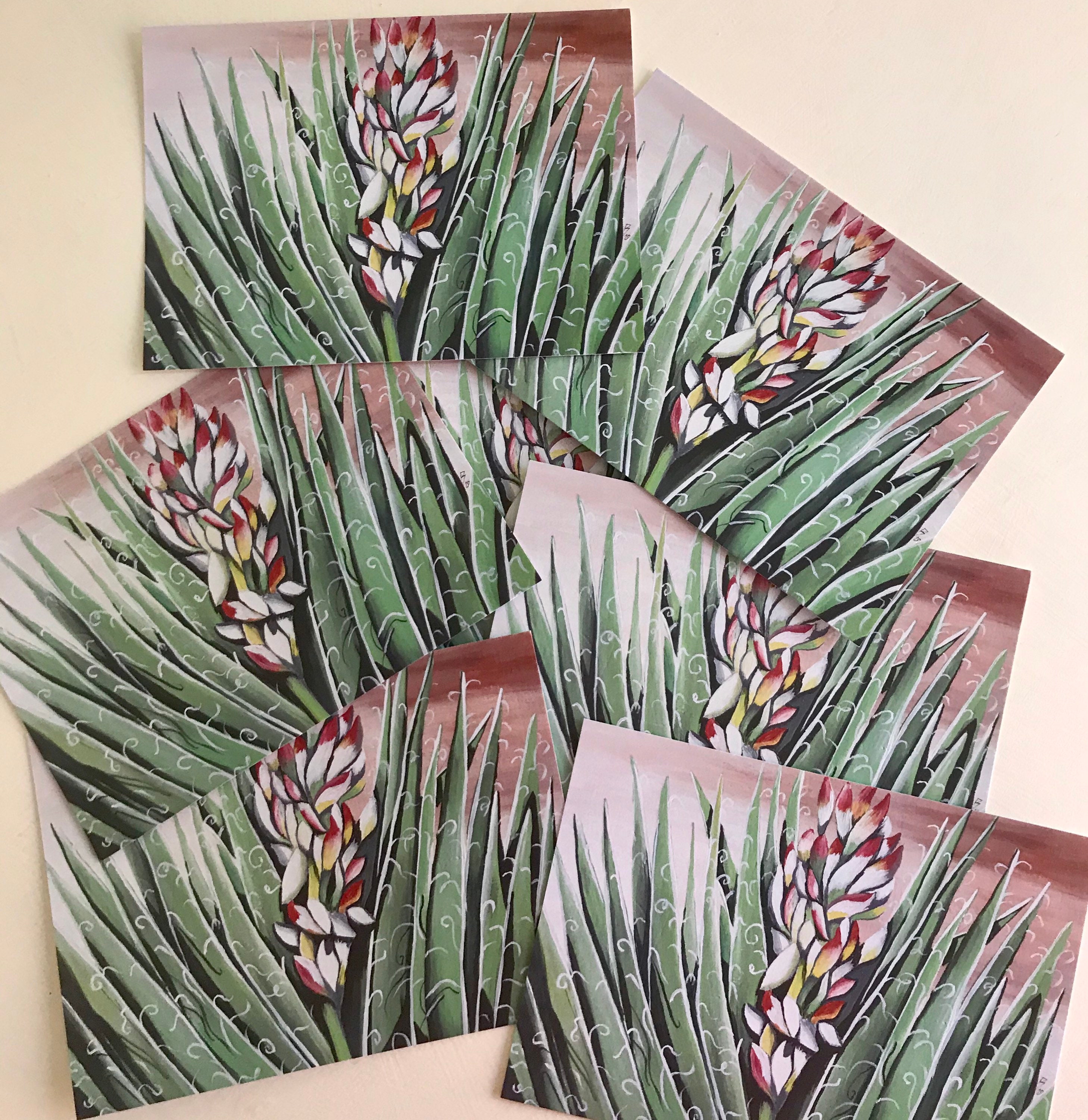 Desert Yucca Print - Etsy