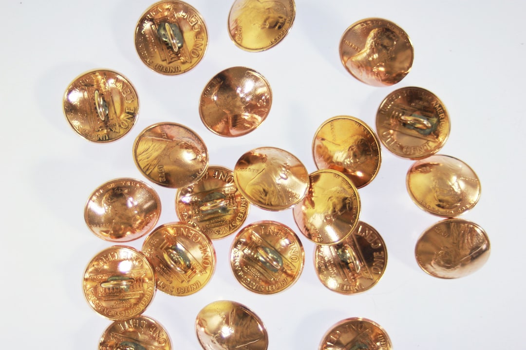 Genuine Copper Penny Buttons - Soldered Shank/domed/polished - Quantity ...