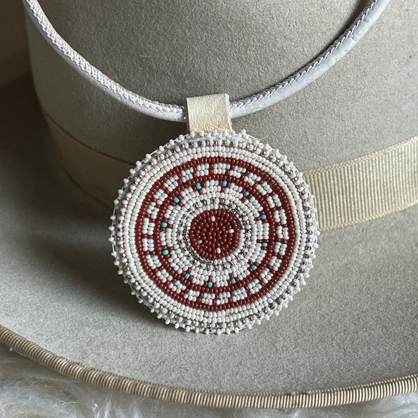 Beaded Medallion - Etsy