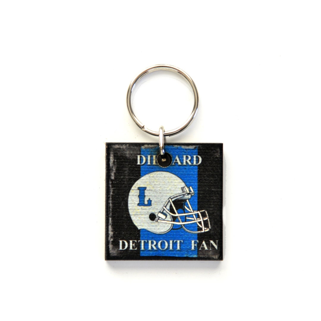 Detroit Lions Keychain, Detroit Football Key Chains, Lions Key Rings ...