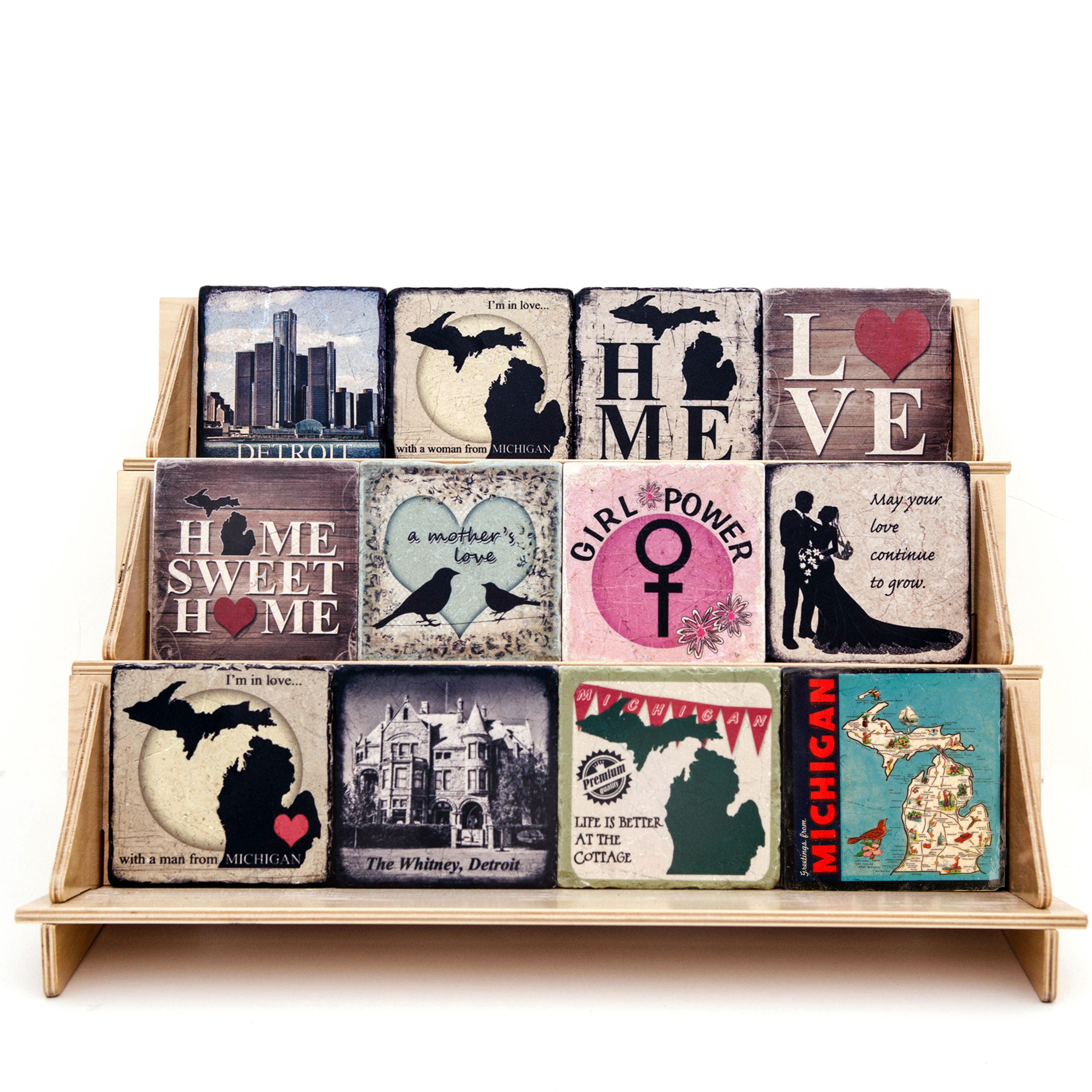 Drink & Barware Iconic Detroit Tile Jacobsons Coasters Fashion ...