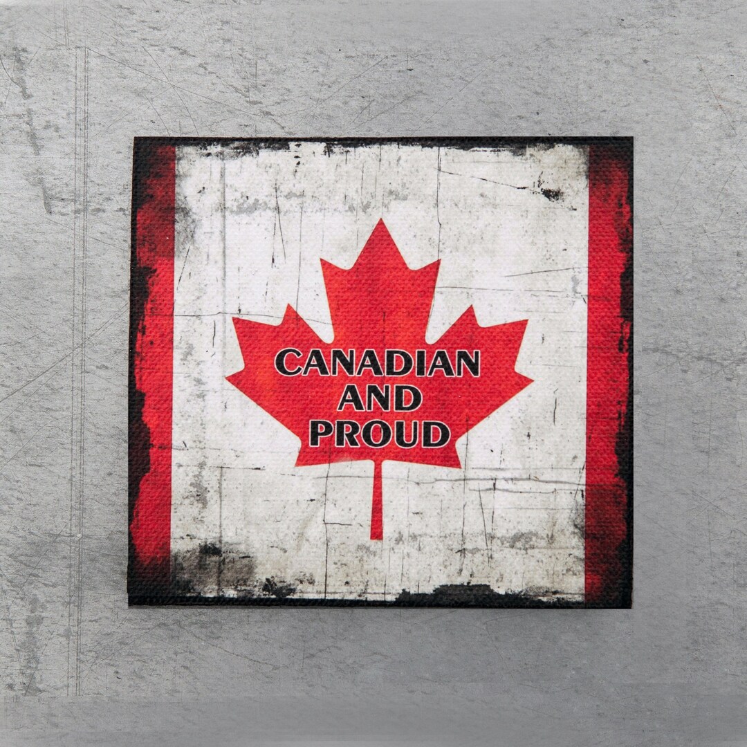 Canada Flag, Canadian Magnet, Refrigerator Magnet, Gift for Mom, Gift ...