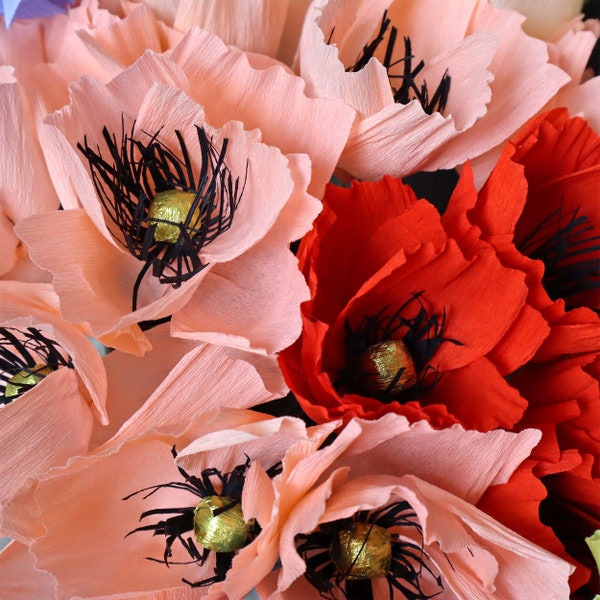 Paper Poppies - Etsy