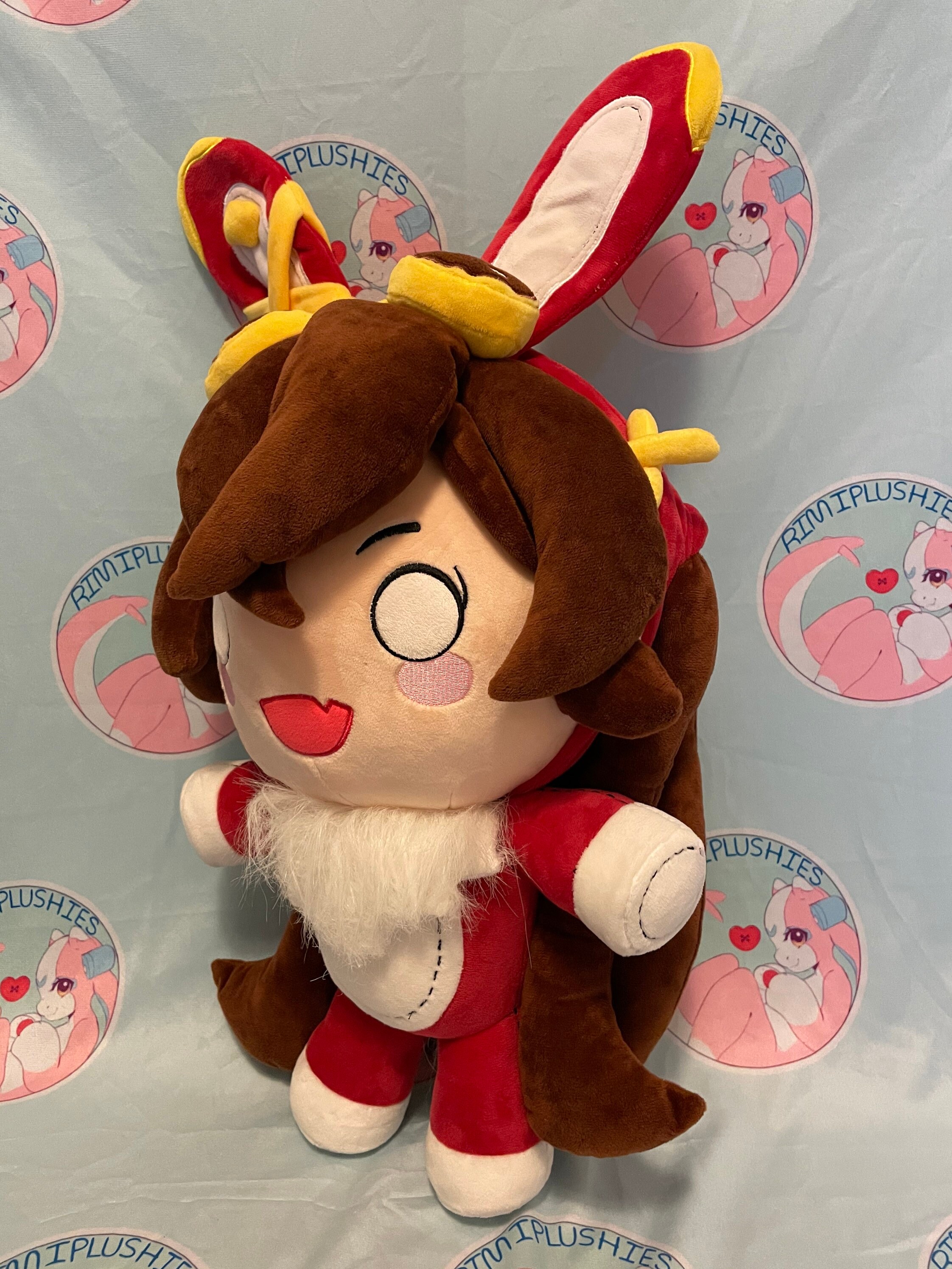 Stuffed Animals Soft Toys Genshin Impact Plush Baron Bunny 16IN Plushie ...