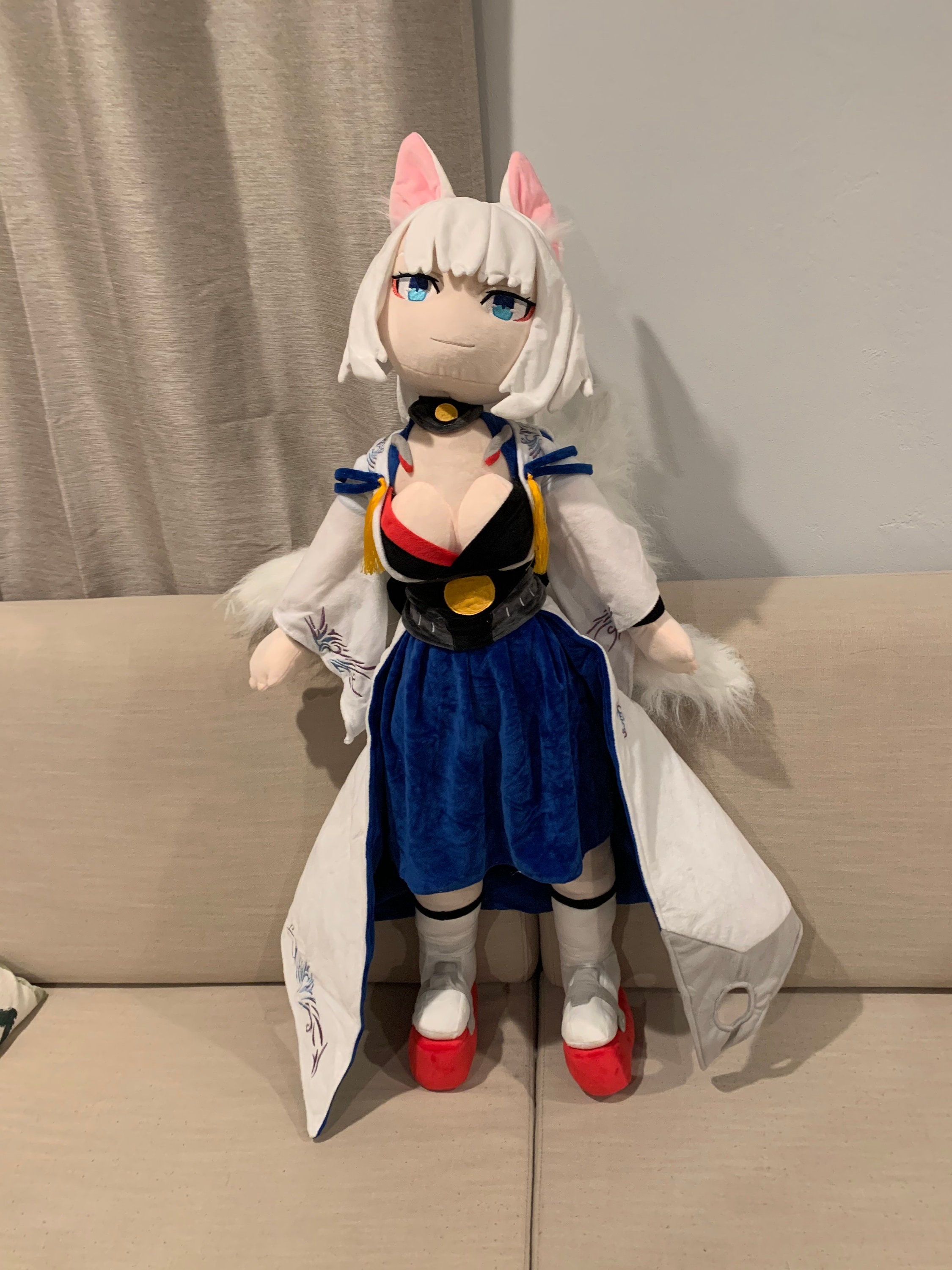 T Comiket C96 Azur Lane Plush Doll Kaga Stuffed Toy W Tracking New