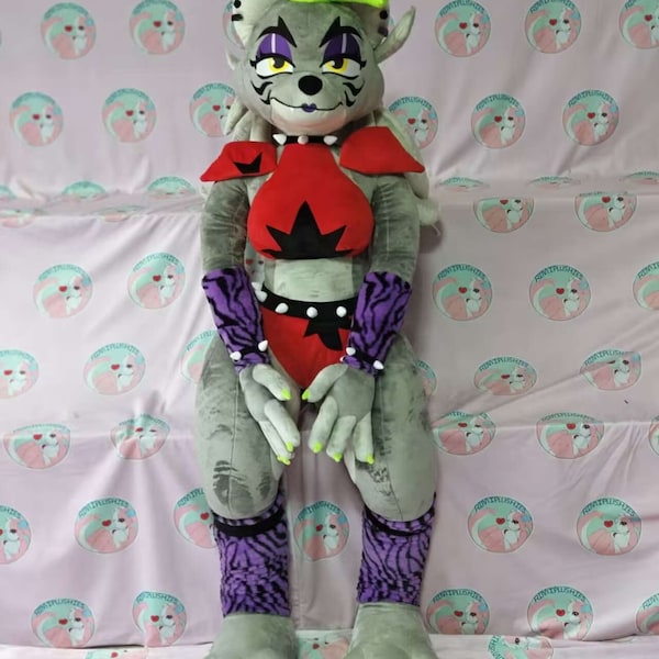 Roxxane Wolf Plush - Etsy UK