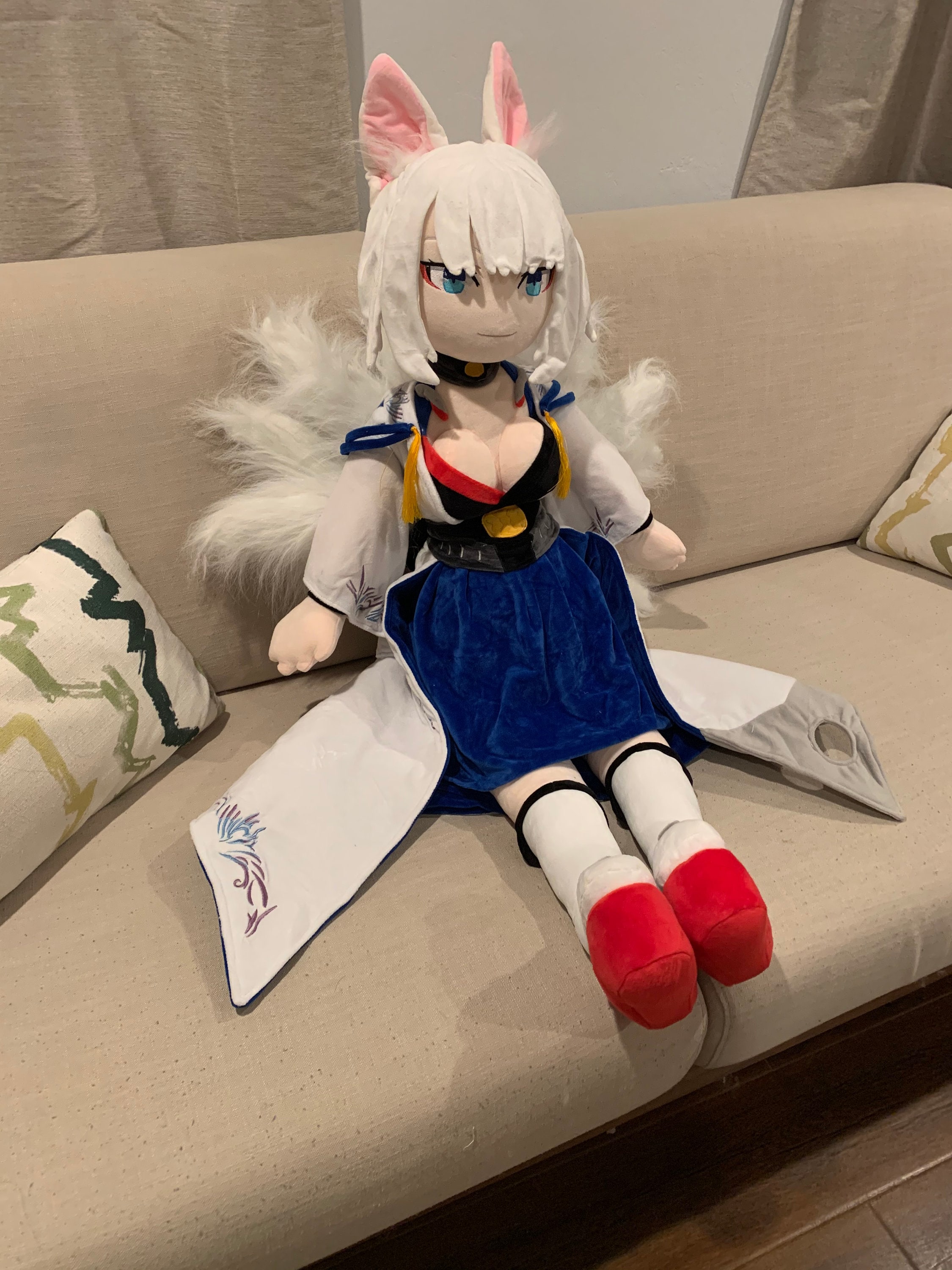 Azur Lane Kaga Plush 40 Fanmade - Etsy Ireland