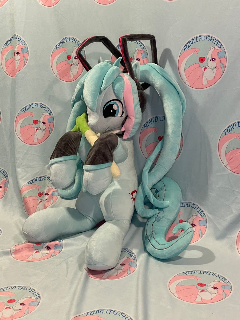 Hatsune Miku Pony Cuddle Pal Plush - Etsy Australia