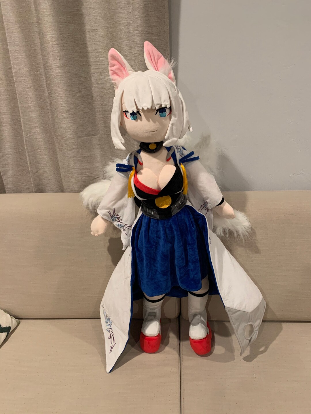 Azur Lane Kaga Plush 40 Fanmade - Etsy