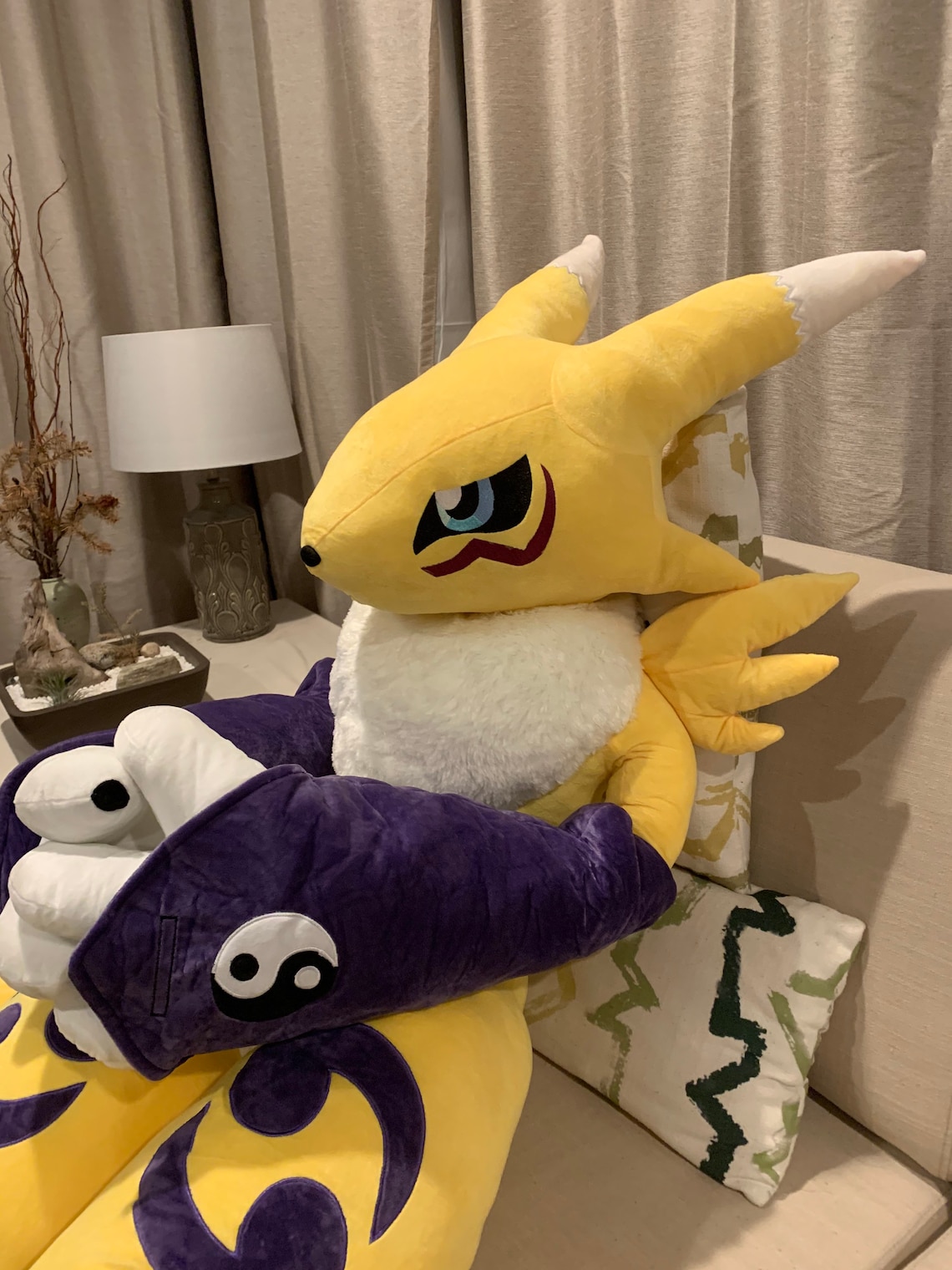 Renamon Custom Made Plush 79 - Etsy
