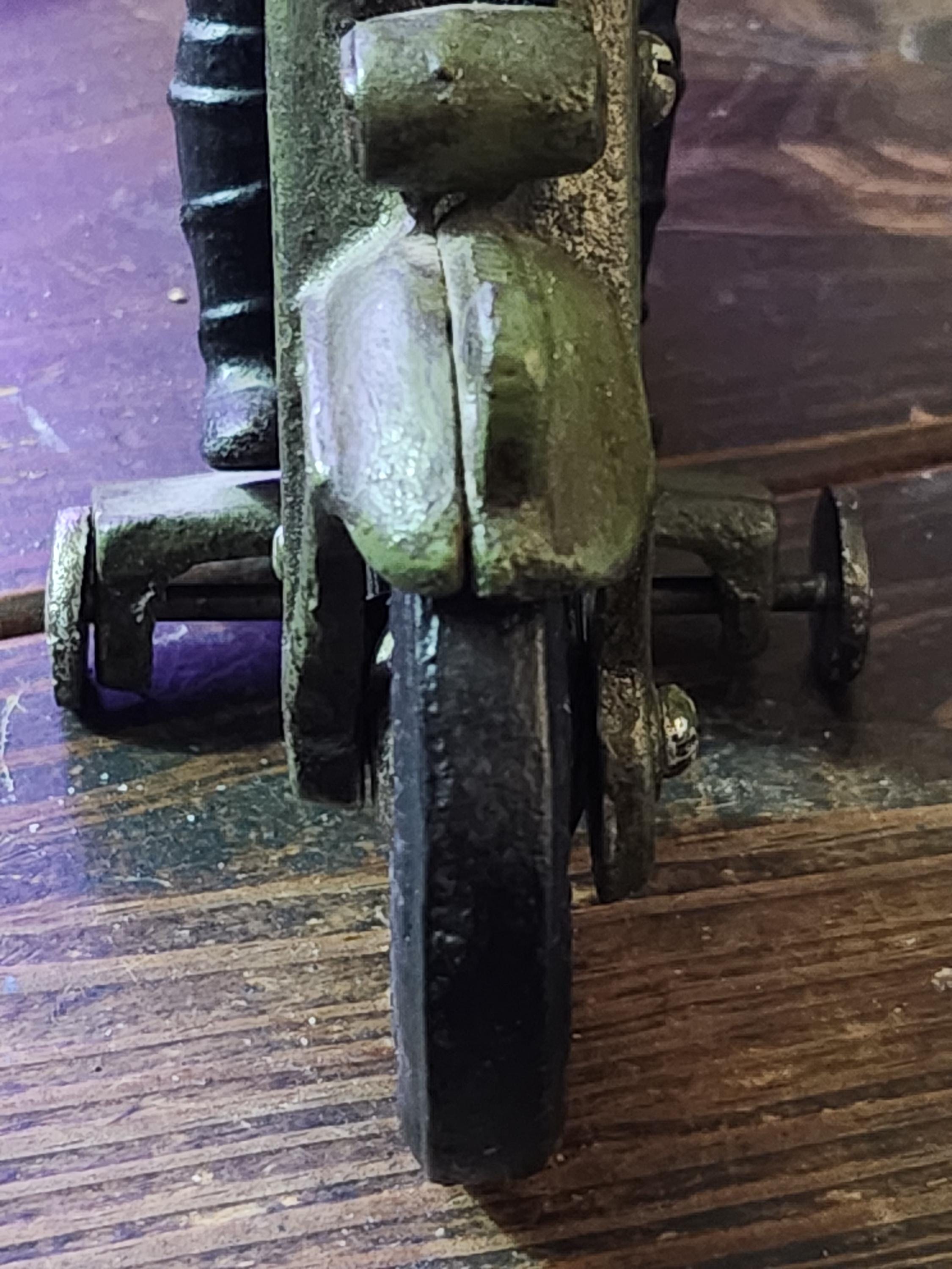 Vintage Harley Davidson Cast Iron Motorcyclist - Etsy