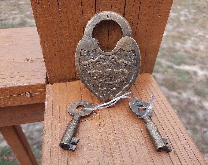 Heavy Brass PRR Railroad Lock PENNSYLVANIA RAILROAD Padlock - Etsy