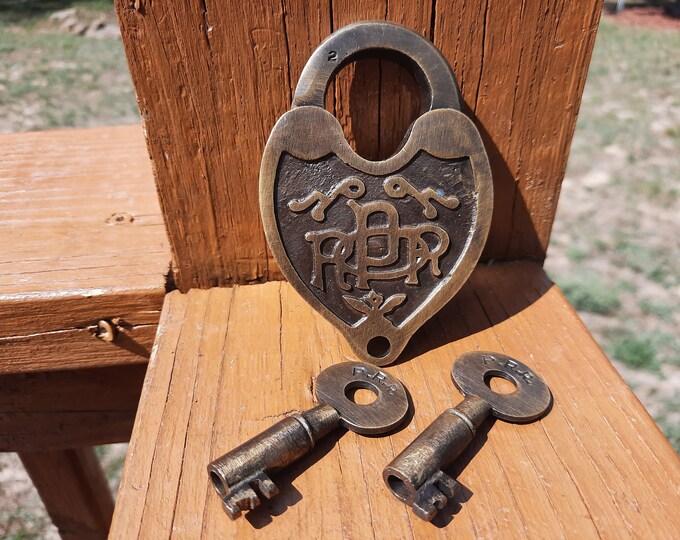 Heavy Brass PRR Railroad Lock PENNSYLVANIA RAILROAD Padlock - Etsy
