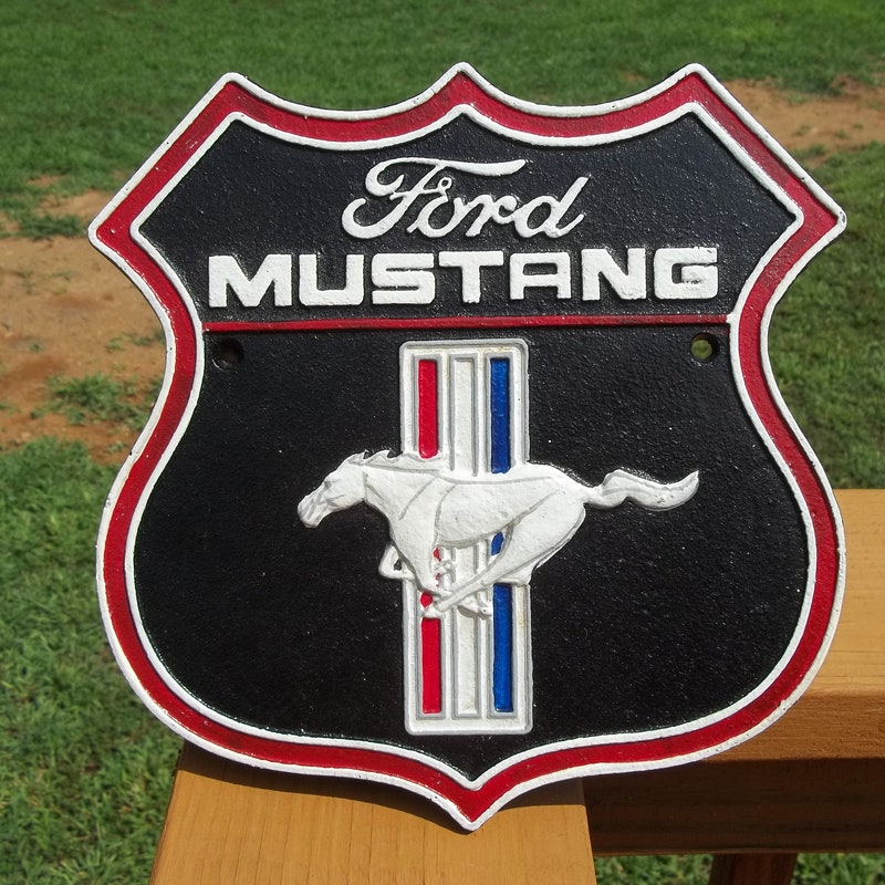 Mustang Garage Sign - Etsy