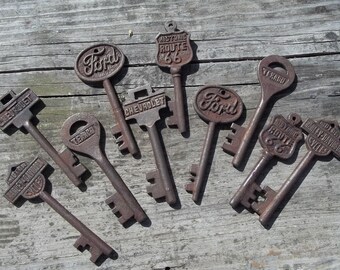 Antique Ford Keys - Etsy