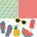 Summer Clipart and Background - Digital Scrapbook Kit - Scrapbooking ...