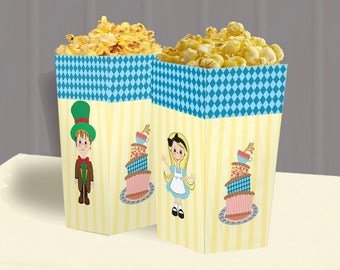 DIY Popcorn Box Printable Pirate Birthday Party Theme | Etsy