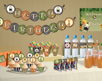 Zoo Birthday Party - Etsy