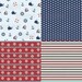 Nautical Clipart and Background - Digital Scrapbook Kit - Scrapbooking ...