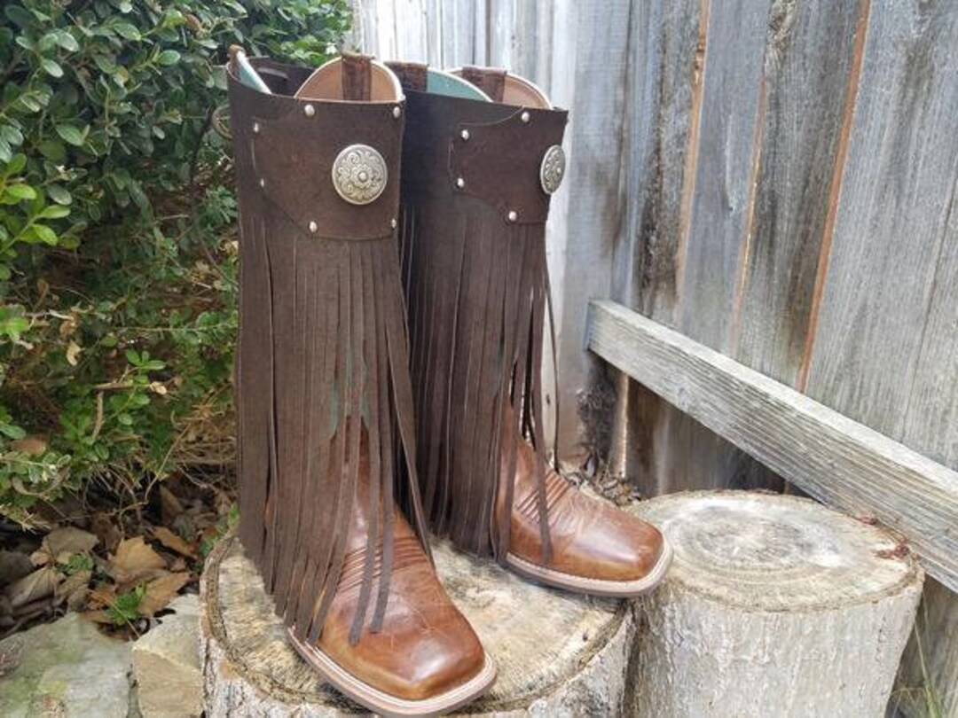 Boot Cuff, Boot Attachment, Western, South Western, Boho Boot Covers ...