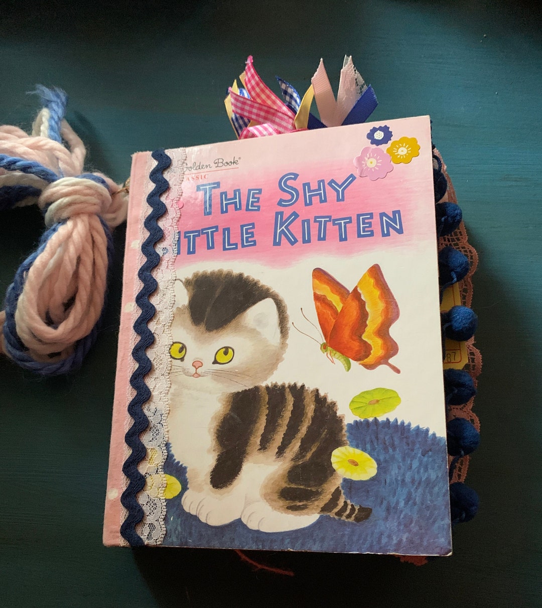 Cat Lovers Vintage 1974 Little Golden Book the Shy Little Kitten Junk ...
