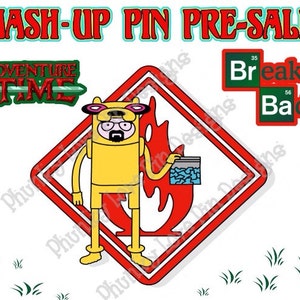 Breaking Bad / Adventure Time Mash-up Hat Pin - Etsy