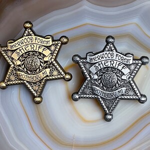 Sherwood Forest Sheriff Badge - Electric Forest Rothbury Michigan ...
