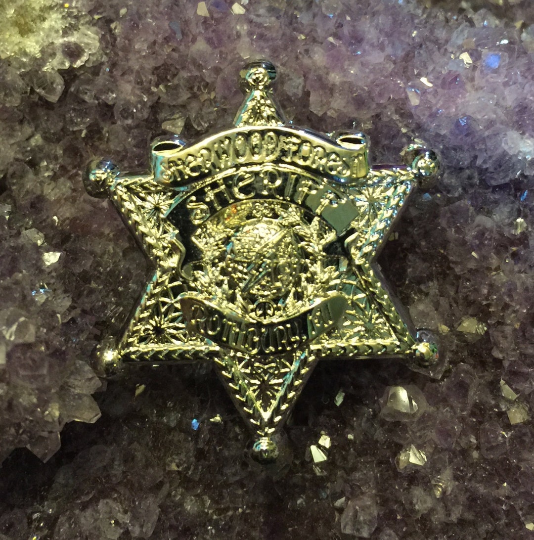 Silver Sherwood Forest Sheriff Badge - Electric Forest Rothbury ...