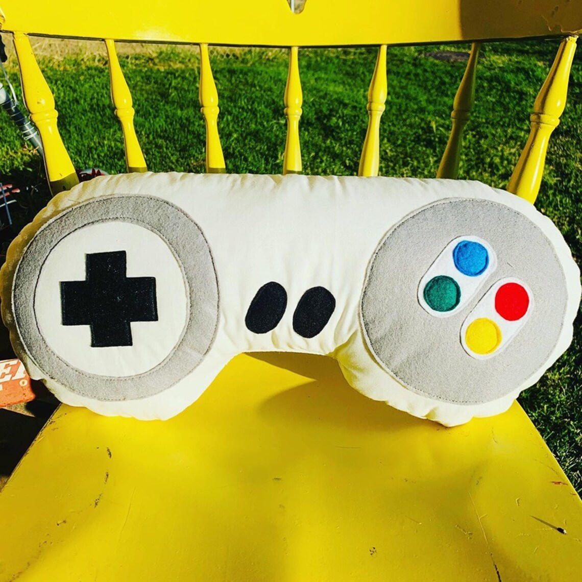 Super Nintendo Control Pillow - Etsy