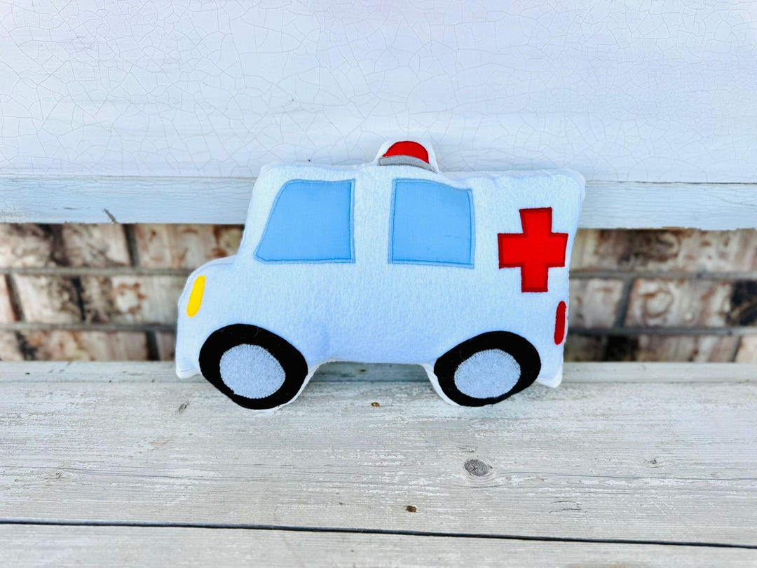 Ambulance Pillow - First Responder - EMT - Etsy