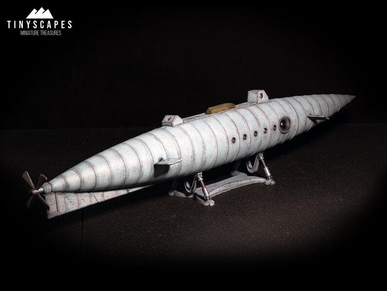 Nautilus Submarine Model - Jules Verne Original - Etsy