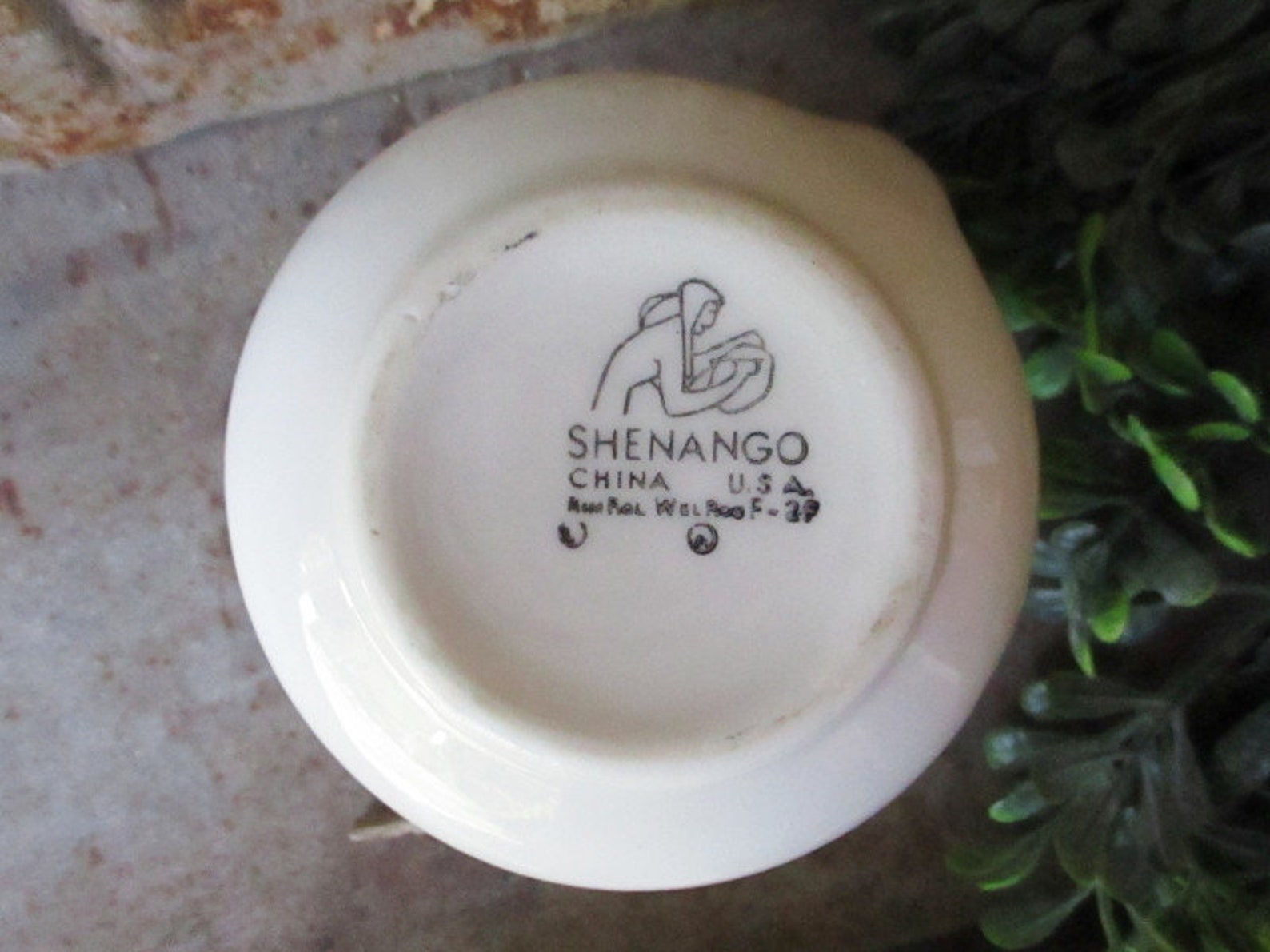 Shenango Cream Pitcher Shenango China Rimrol Welroc USA - Etsy