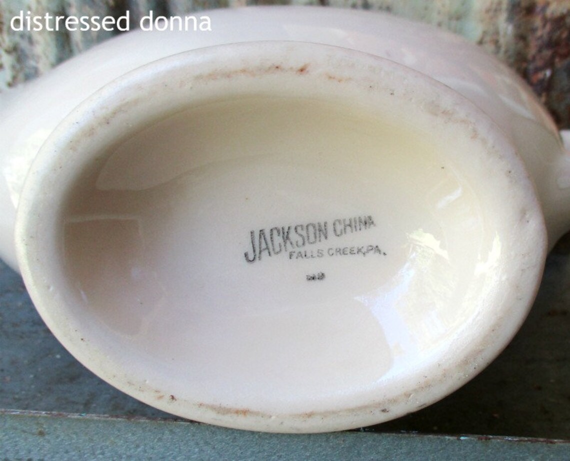 Jackson China Gravy Boat Tan Ironstone Restaurant Ware China | Etsy