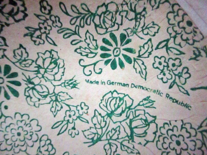 Vintage Paper Easter Egg Candy Container Made in German Democratic ...