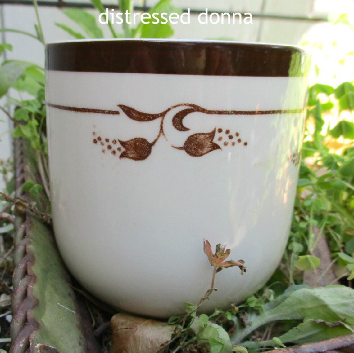 Six Permastone Stoneware Prestige Brown Cups Japan Stylized - Etsy