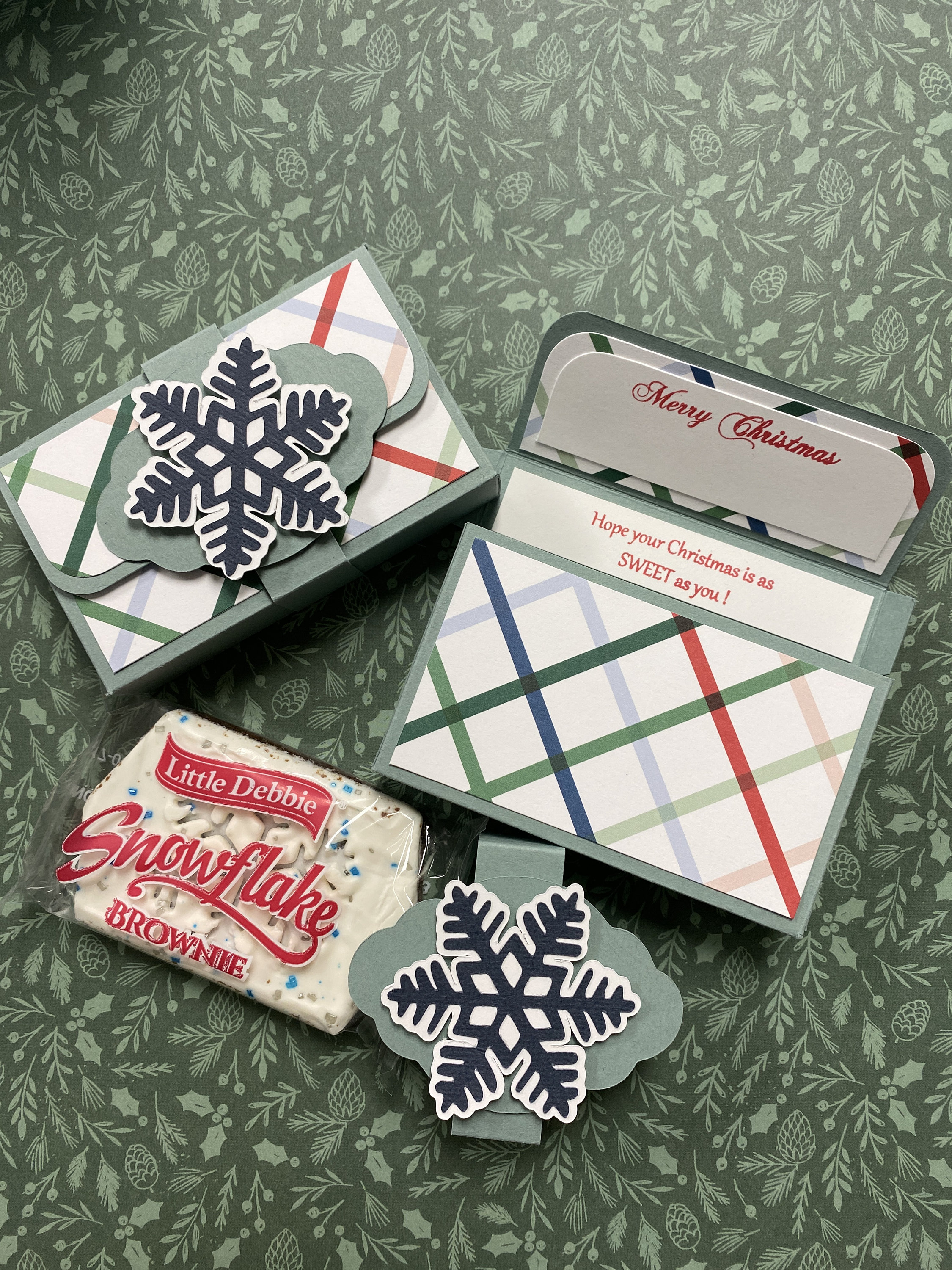 Little Debbie Snowflake Brownie Box - Etsy