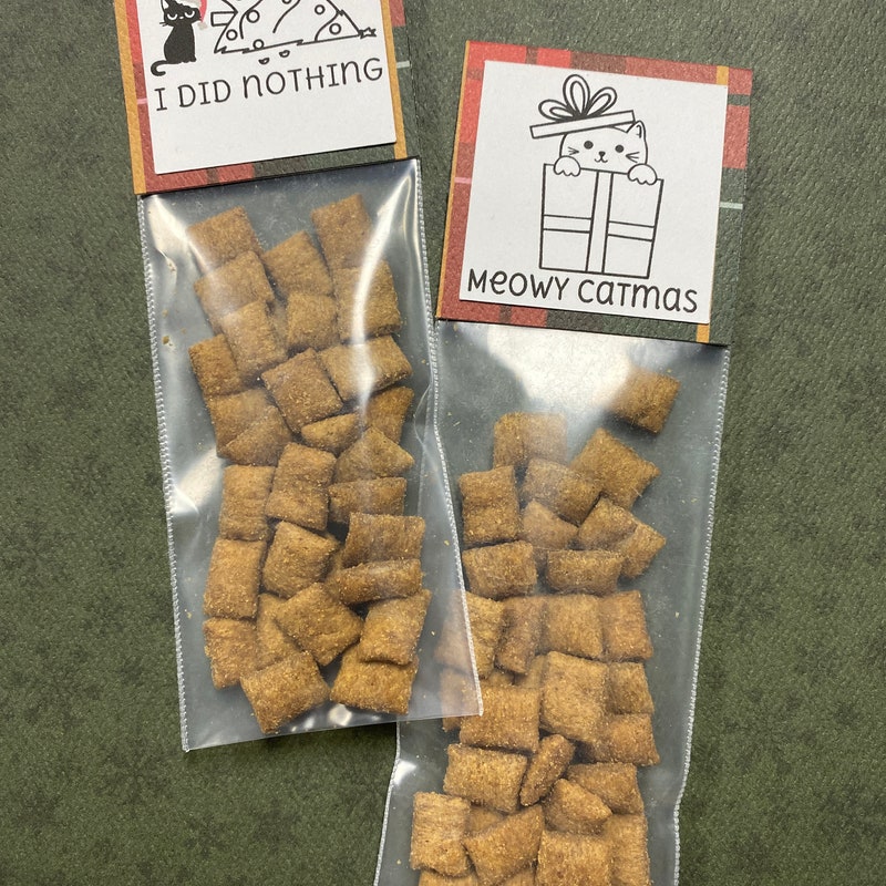 Christmas Cat Treats - Etsy