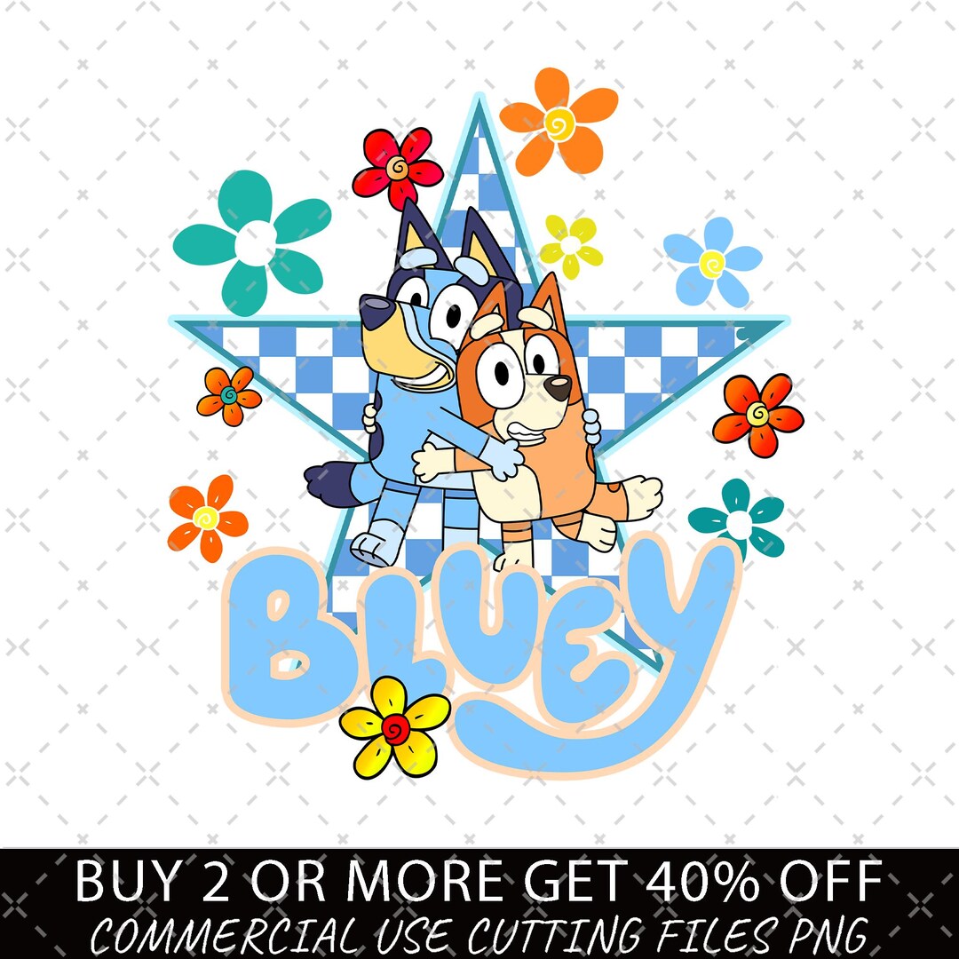 Cute Spring Bluey Dog PNG, Bluey Birthday Png, Bluey Dog Png, Birthday ...