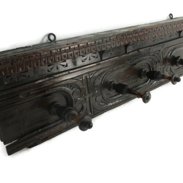 Antique Coat Rack - Etsy