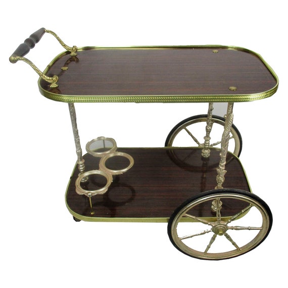 Bar Cocktail Tea Entertainment Cart Trolley Kitchen Island | Etsy