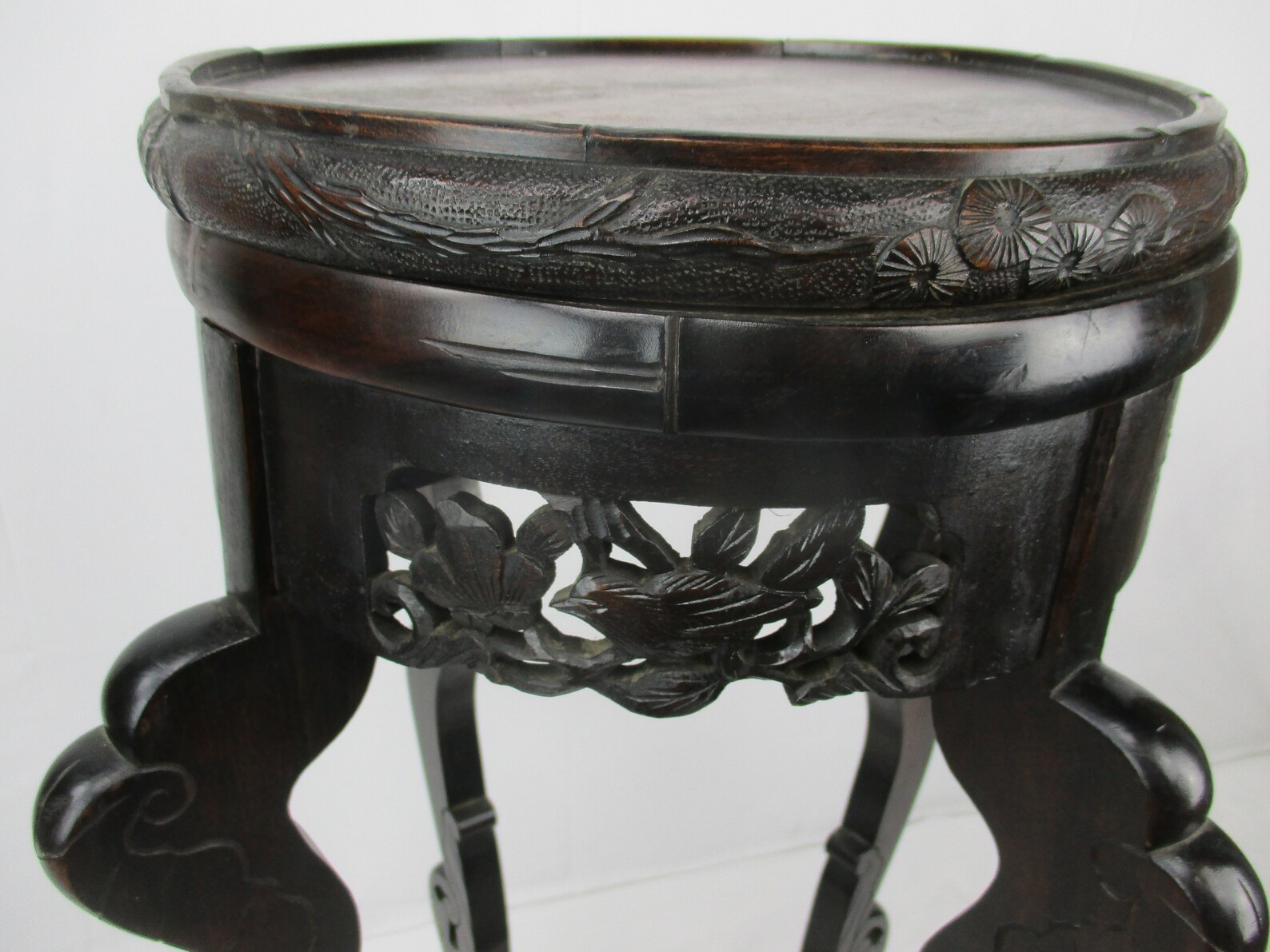 Gorgeous Wooden Ornate Side Display Table Pedestal Plant Stand | Etsy